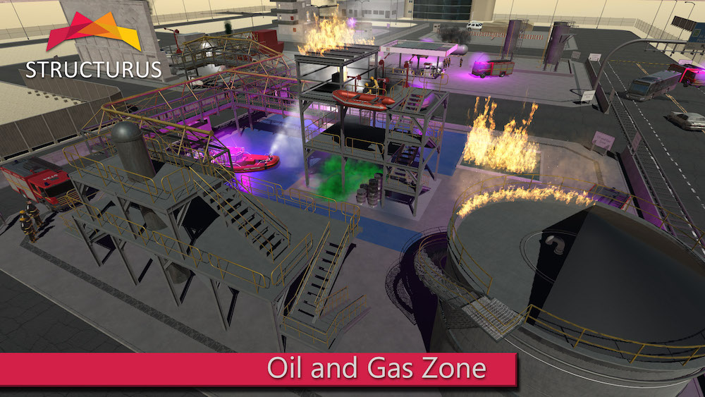 Oil and Gas Fire Training Ground Design Structurus